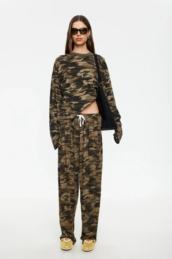 BLOOM LONG SLEEVE - CAMO – One Palm Studio